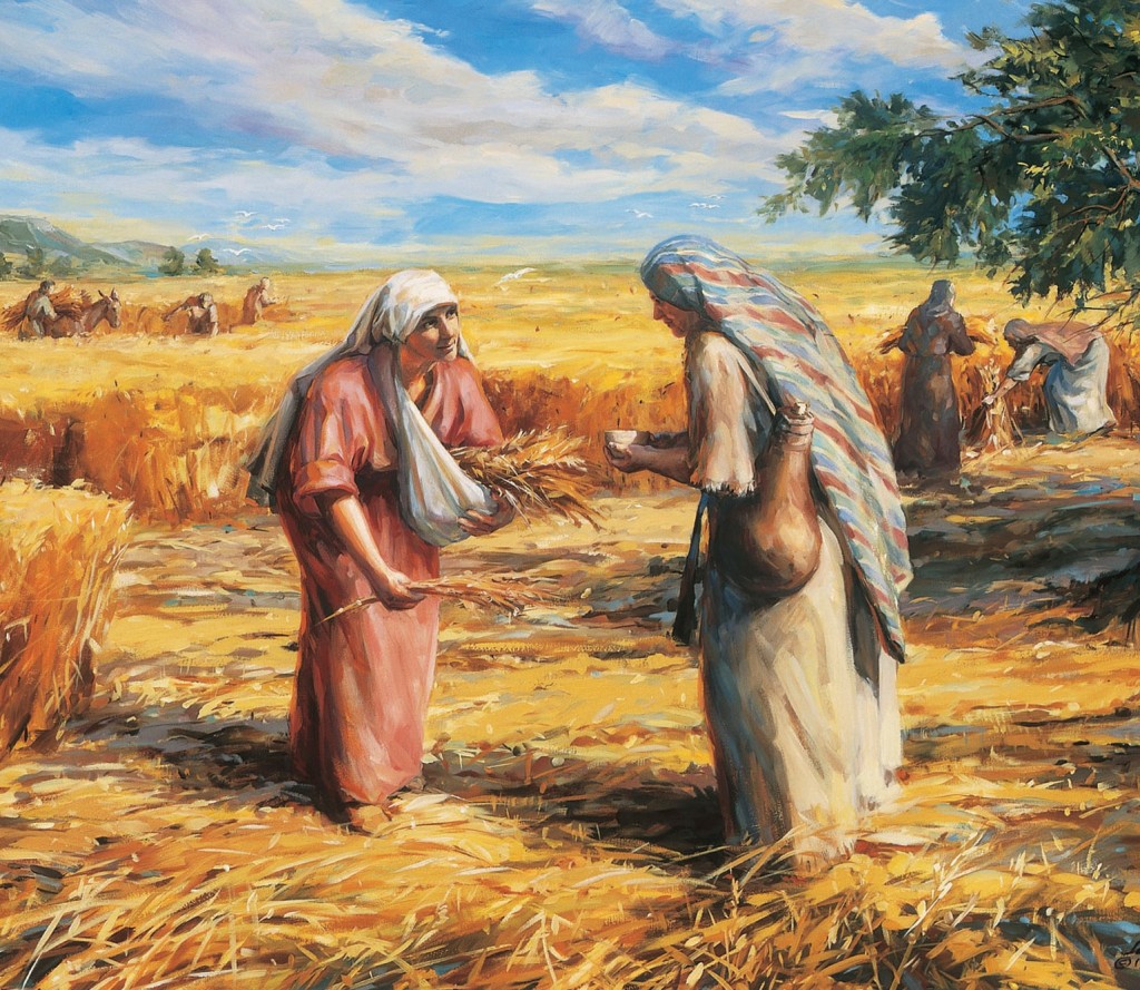 Ruth-Naomi-Gleaning | 張茂松